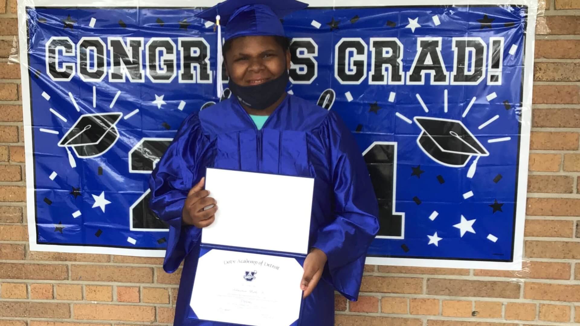 Congratulations 8th Graders! - Dove Academy of Detroit