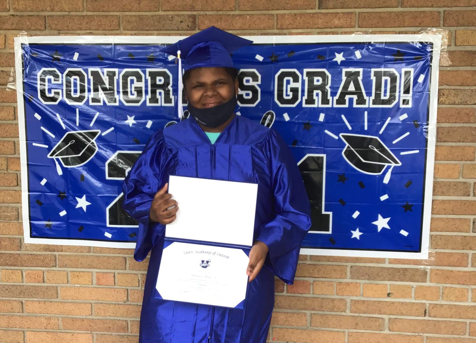 Congratulations 8th Graders! - Dove Academy of Detroit